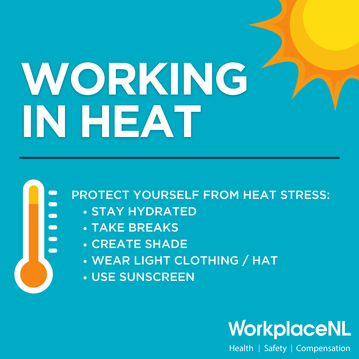 Working in heat | WorkplaceNL