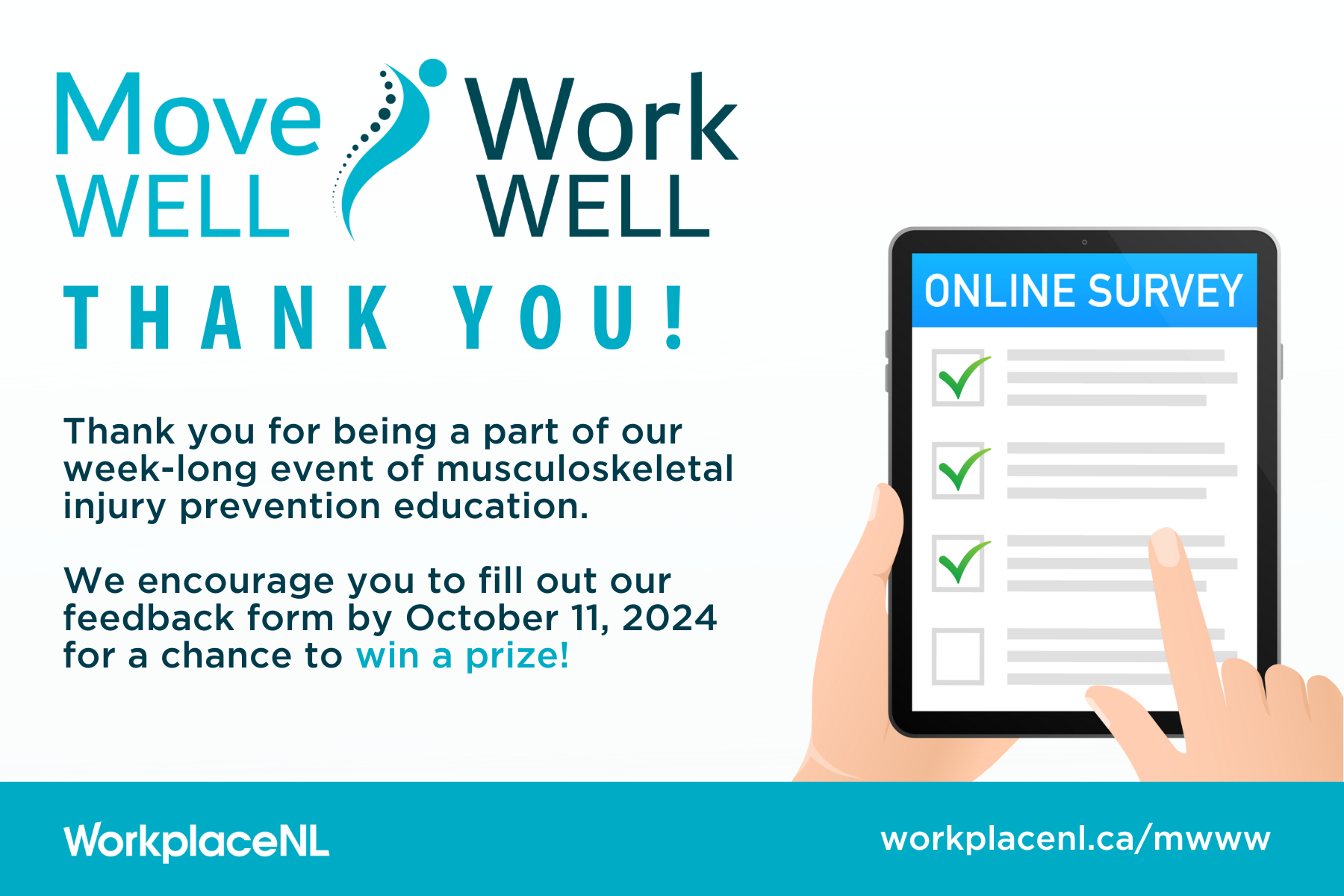 Move Well - Work Well Week | WorkplaceNL