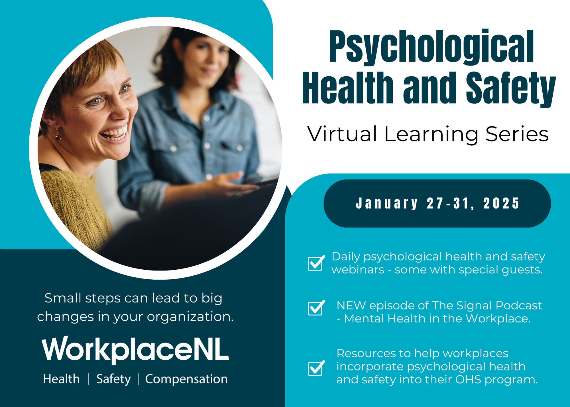 Psychological Health and Safety Virtual Learning Series | WorkplaceNL